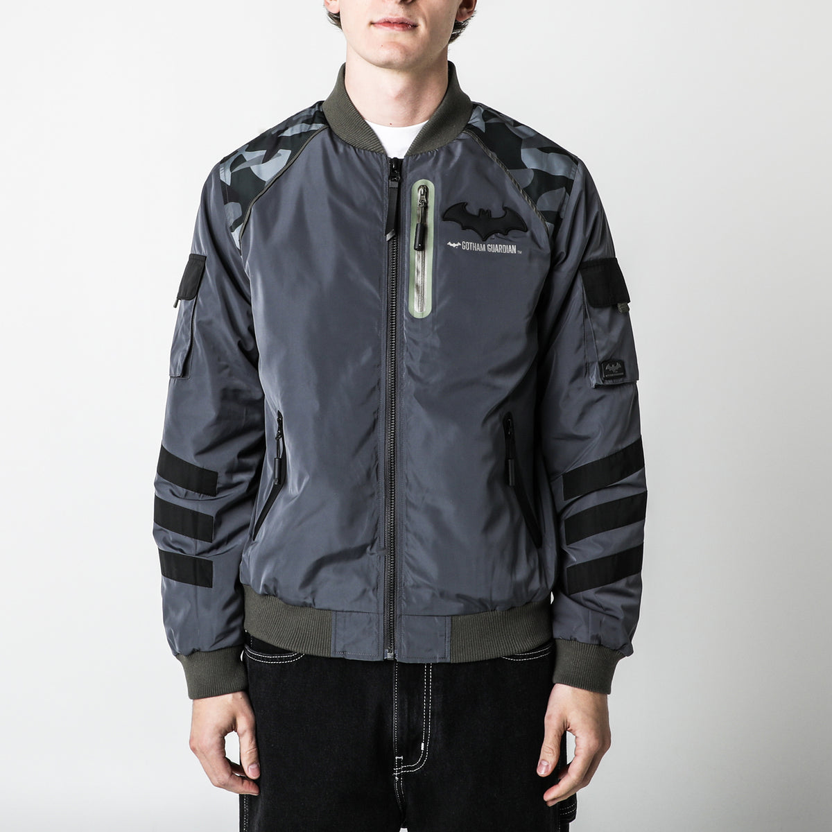 DC Comics Gotham Guardian Bomber Jacket | Official Apparel ...
