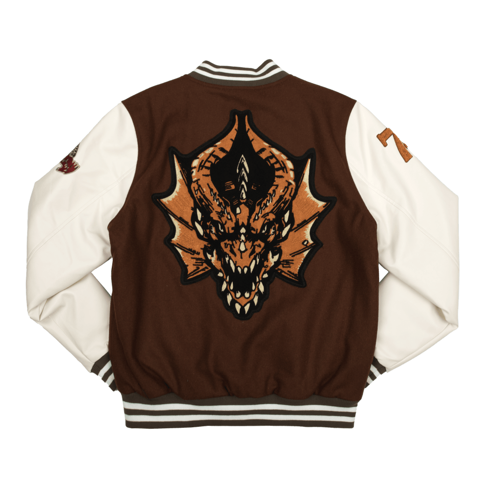 Dungeons & Dragons Red Dragon Varsity Jacket | Official Apparel ...