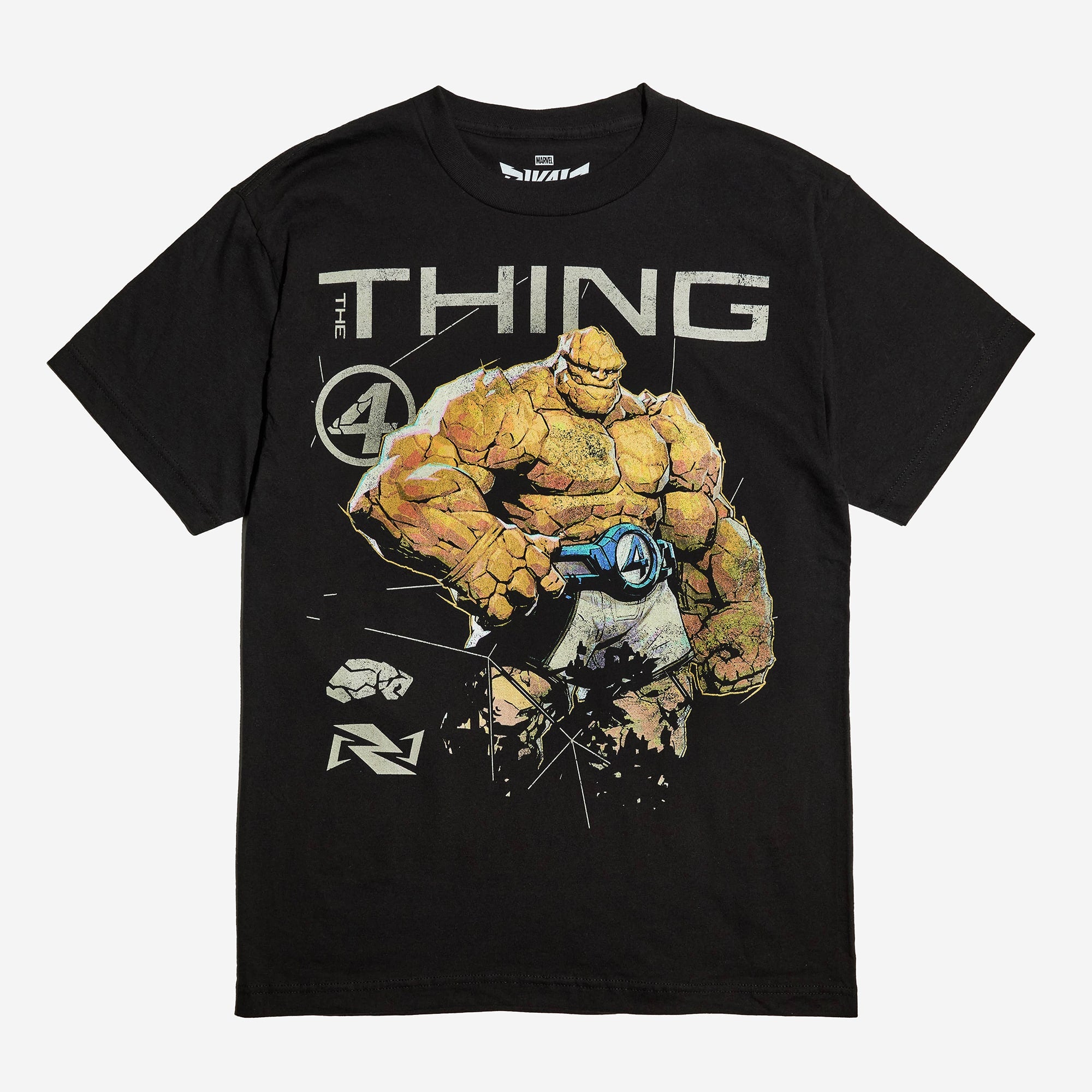 Marvel Rivals The Thing Black Forge Tee | Heroes & Villains - Marvel