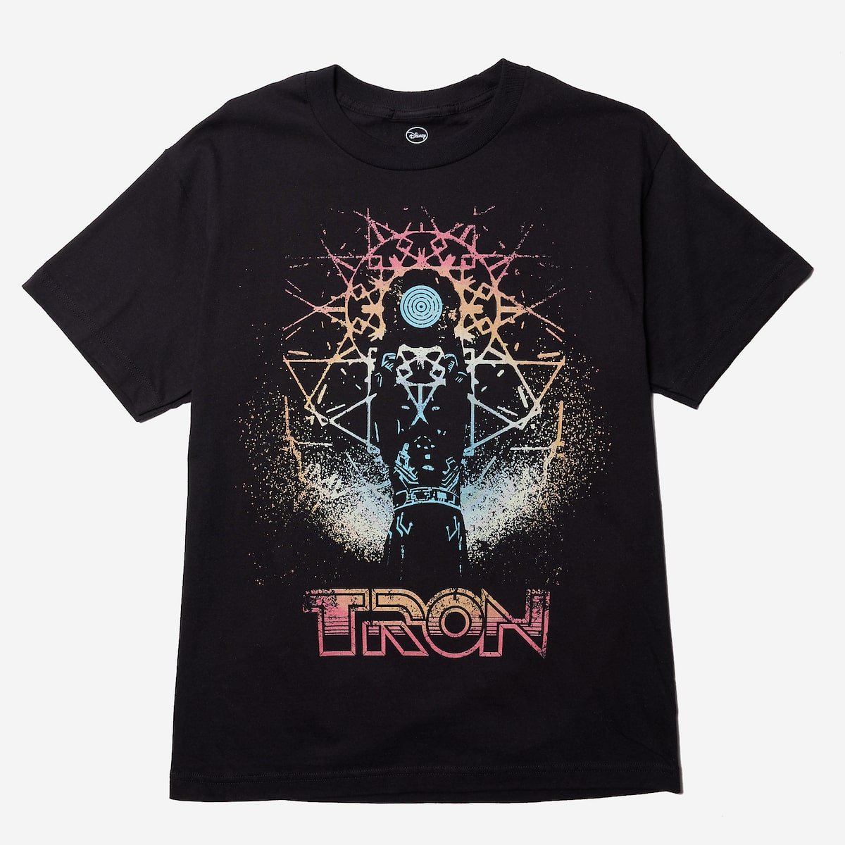 Disney Tron (1982) Hero Forge Black Tee | Heroes & Villains - Disney