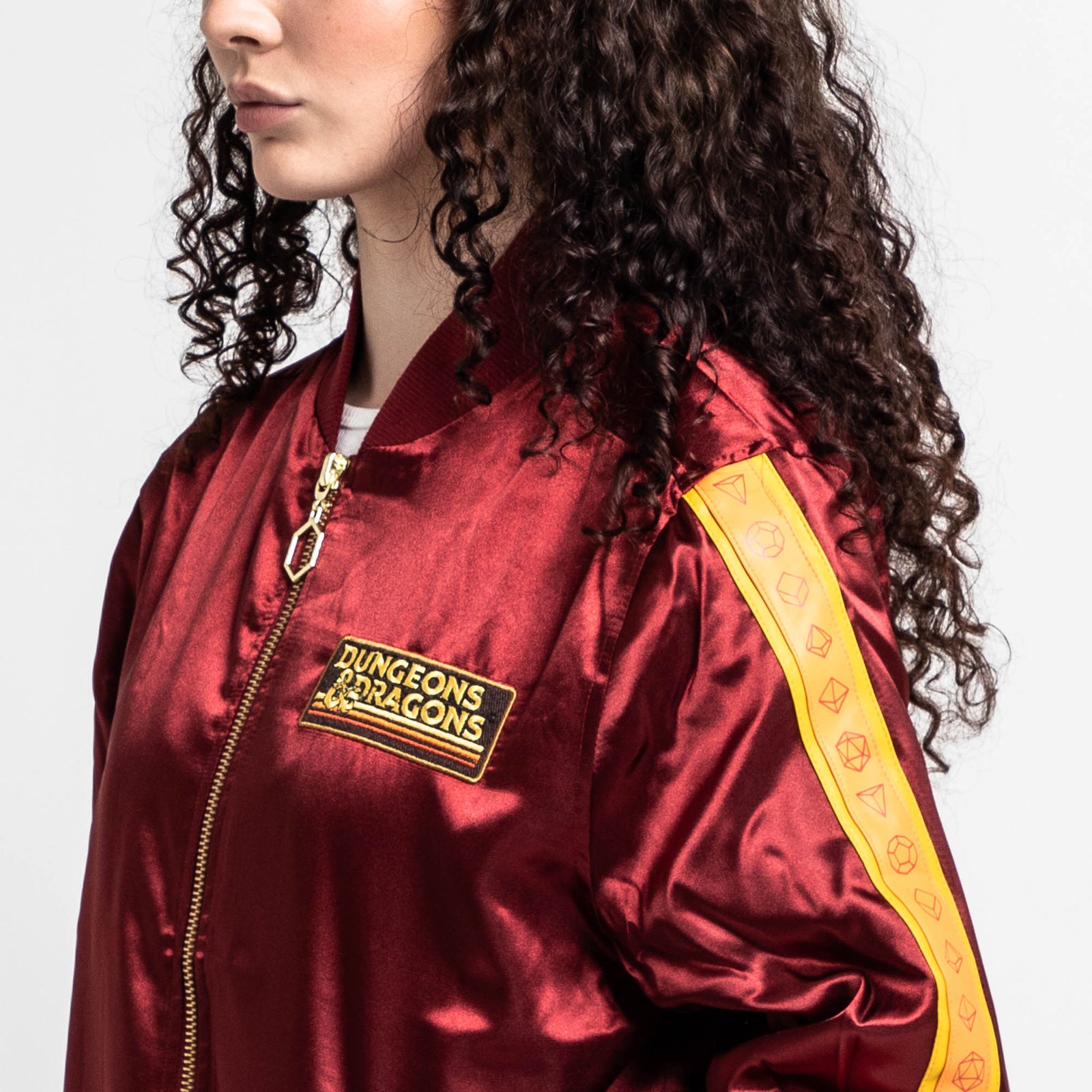 Dungeons & Dragons Retro Red Dragon Bomber Jacket | Official Apparel ...