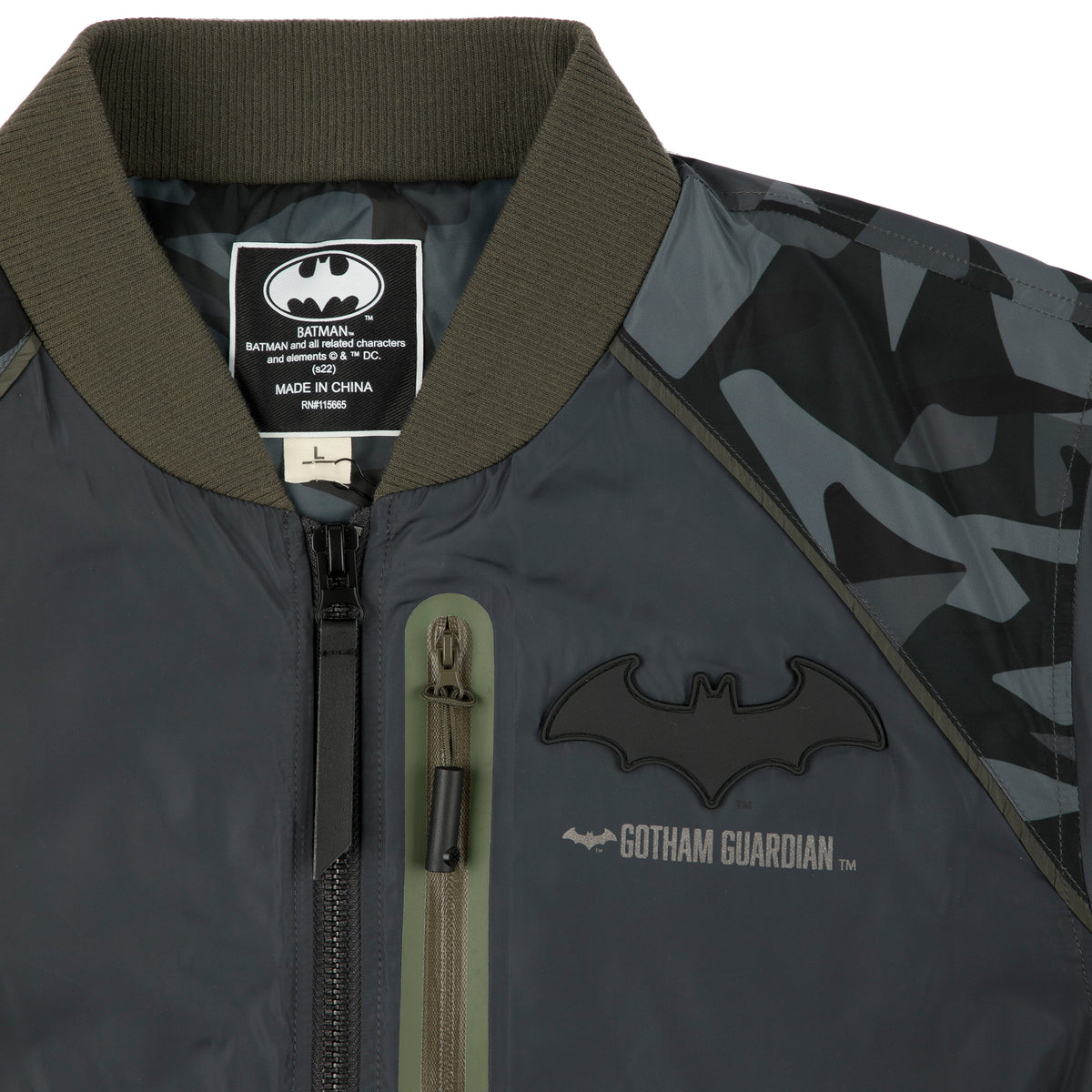DC Comics Gotham Guardian Bomber Jacket | Official Apparel ...