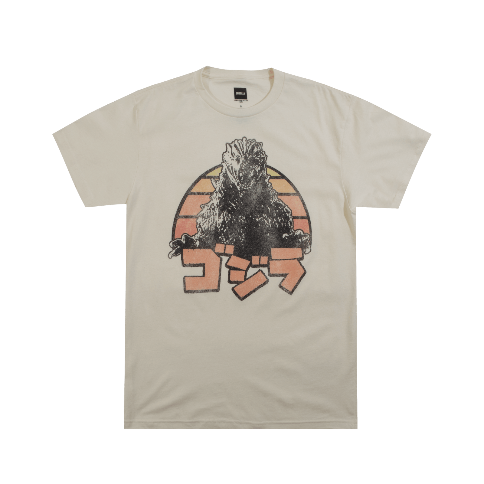 Godzilla Retro Natural Tee | Official Apparel & Accessories | Heroes ...