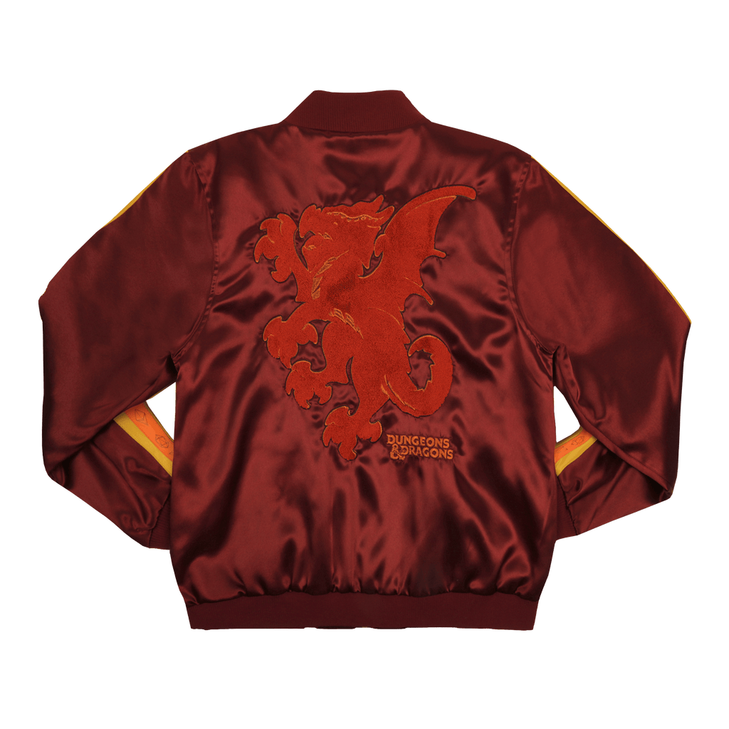 Dungeons & Dragons Retro Red Dragon Bomber Jacket | Official Apparel ...